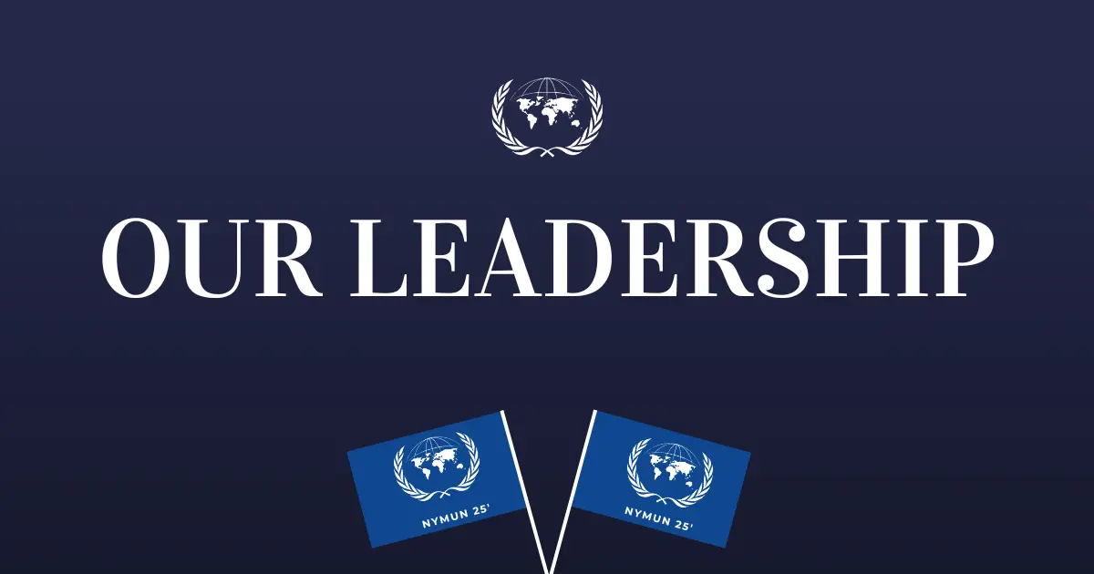 NYMUN 2025 Leadership